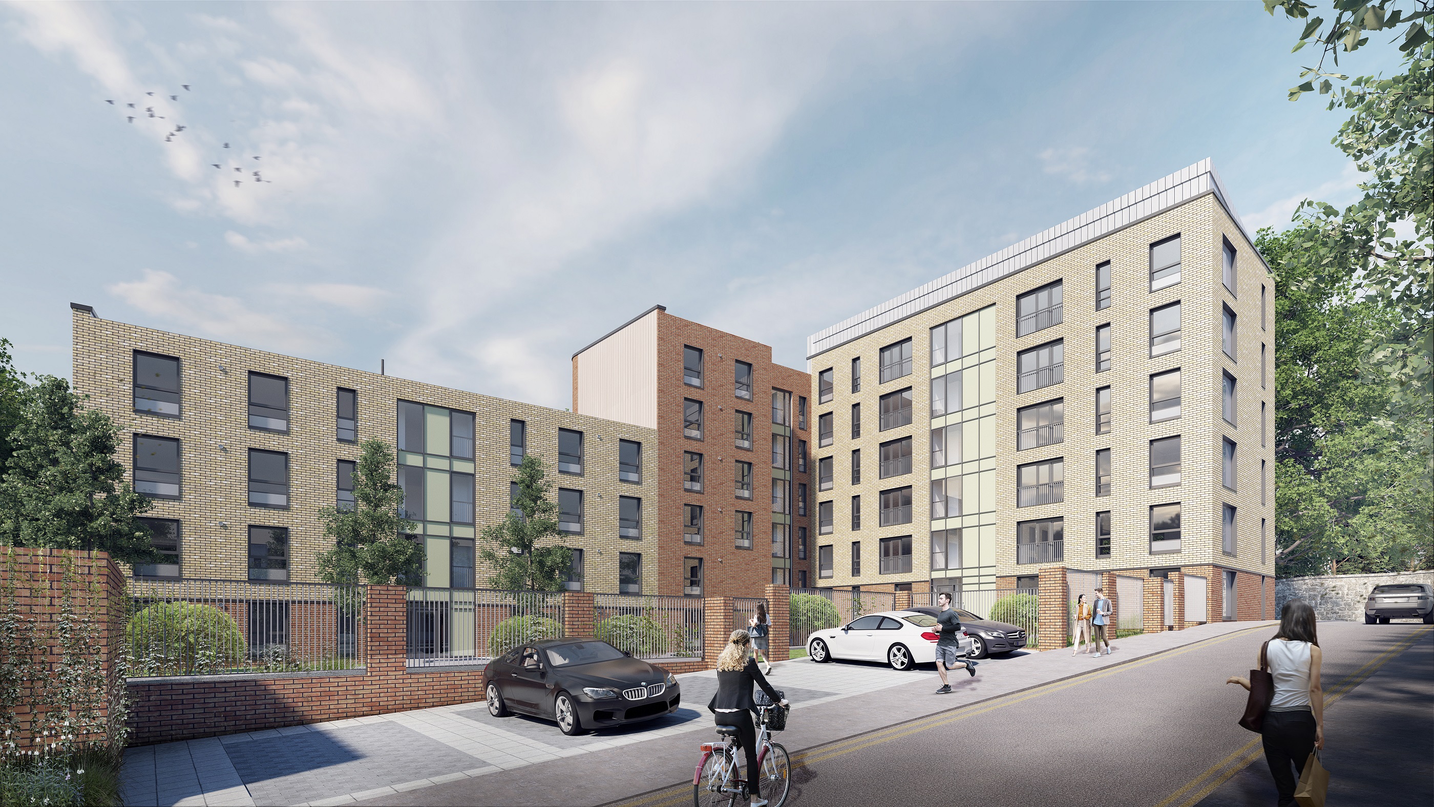 Work begins on city-centre homes | Wheatley Group